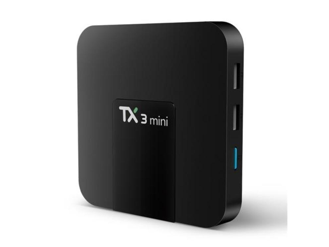 Box TV Tanix Tx3 Mini 4K 2GB RAM 16GB Memória interna Android 6.0 ...