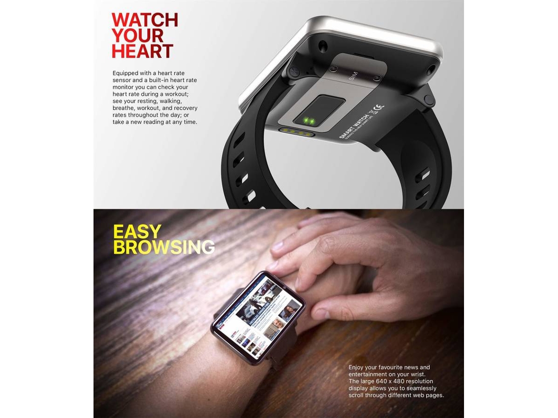 Smartwatch CHRONUS DM100/211-XW2 Prateado | Worten.pt