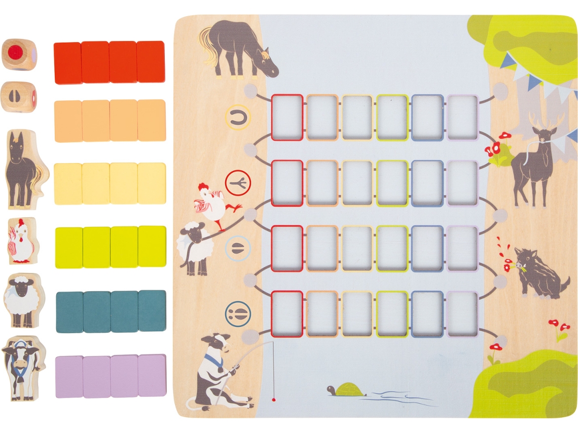 Bridge Game 4 Friends SMALL FOOT COMPANY (Idade minima recomendada: 4 ...