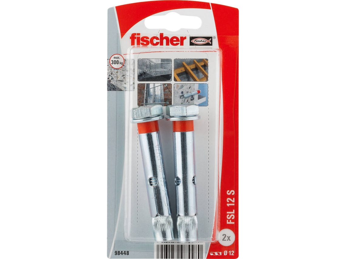 Bucha Metálica FISCHER FSL-T 12 K - 2K | Worten.pt