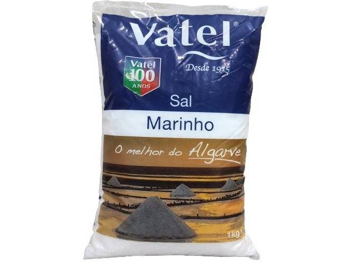 Sal VATEL Marinho Grosso (1 kg) | Worten.pt