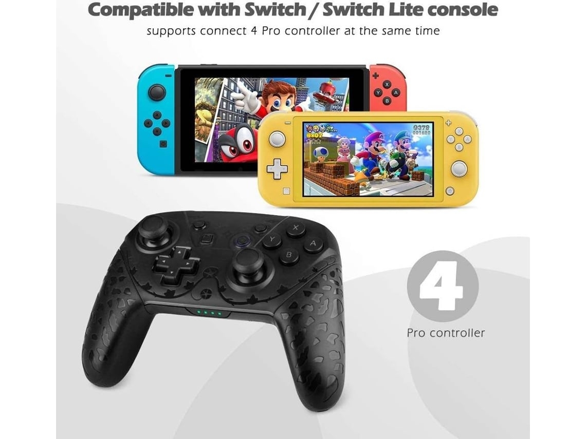 Comando Nintendo Switch Pro ENZONS (Wireless - Preto) | Worten.pt