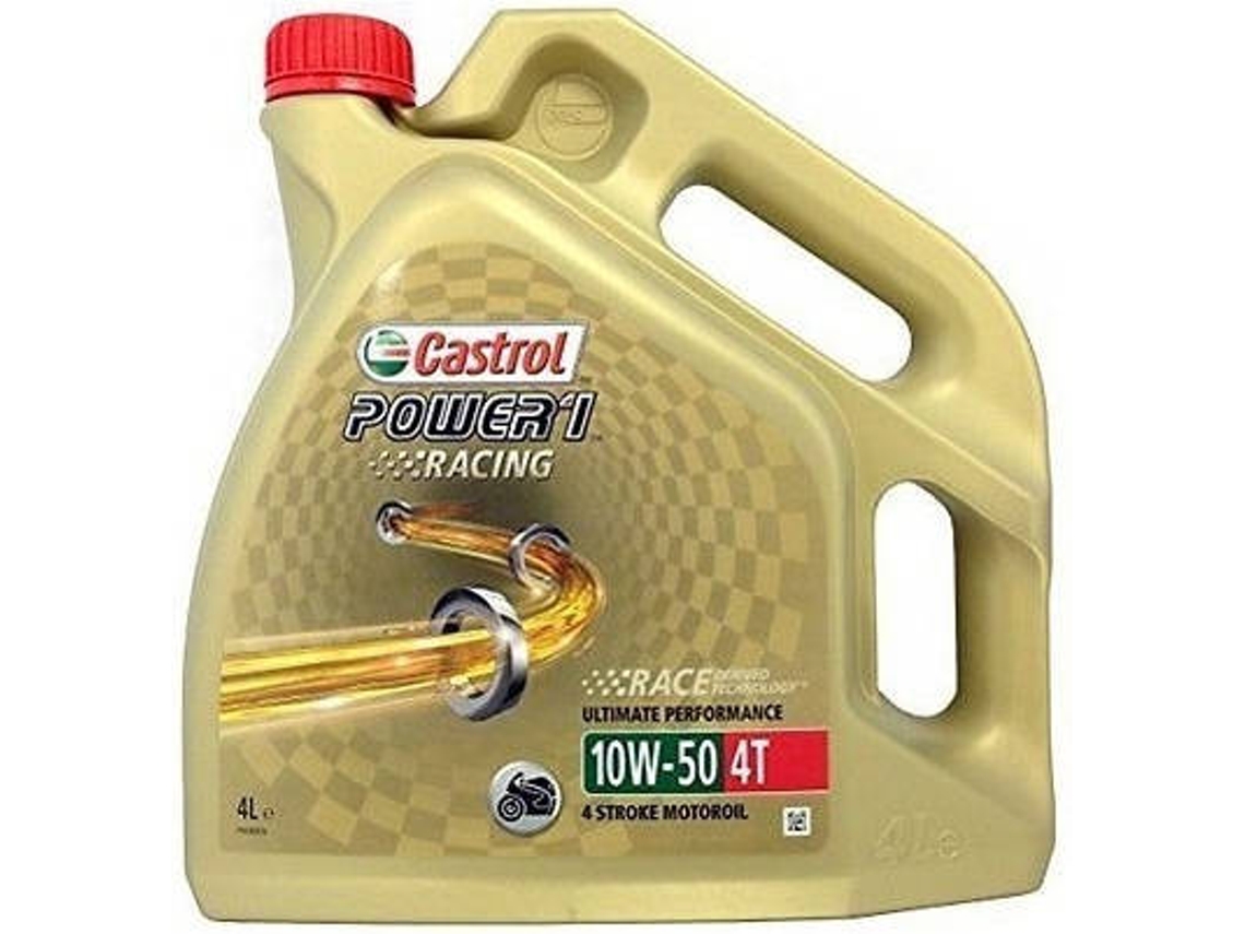 Óleo para Motor CASTROL Power 1 Racing 4T 10W-50 | Worten.pt