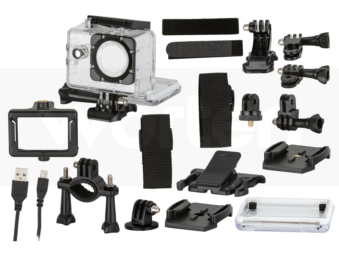 Action cam NK AC3061-4KN (4K - 16 MP - Até 70 min de autonomia - Wi-Fi ...