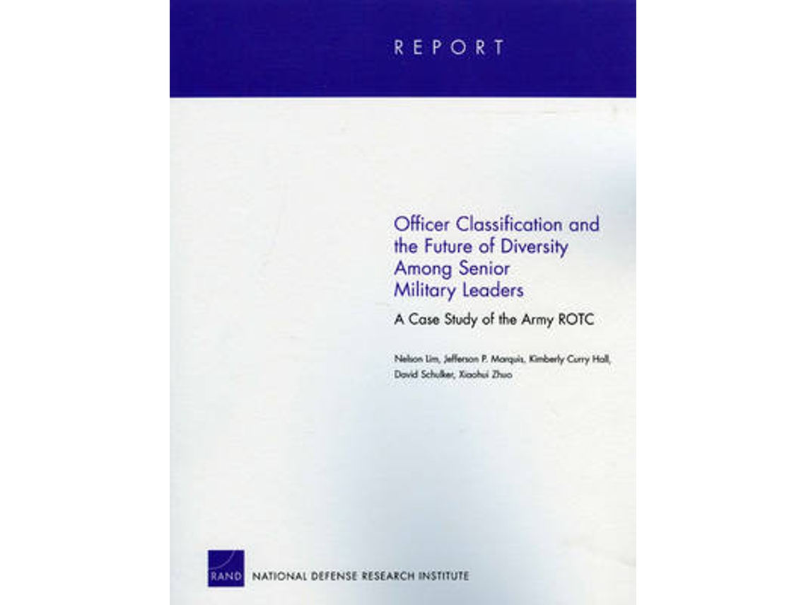 Livro officer classification and the future of diversity among senior ...