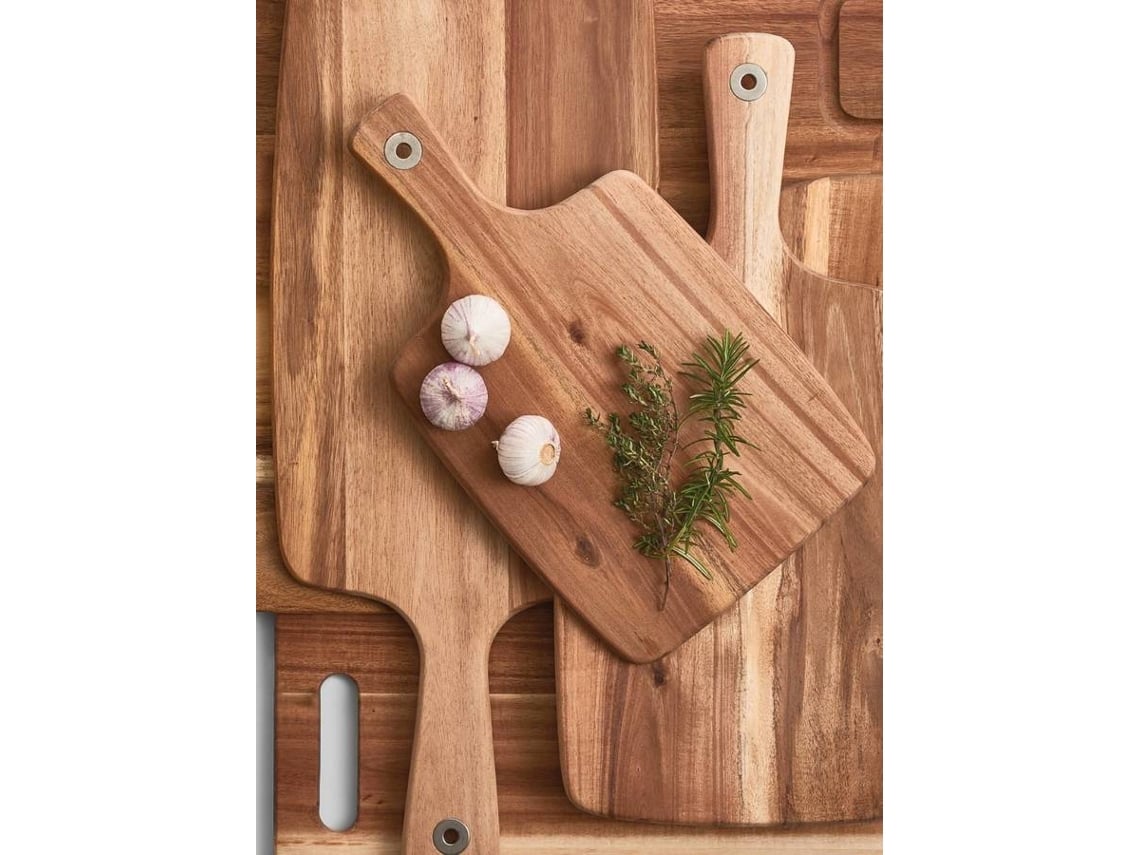 Tábua de Cozinha ZELLER Madeira de Acácia III (52x21 cm) | Worten.pt