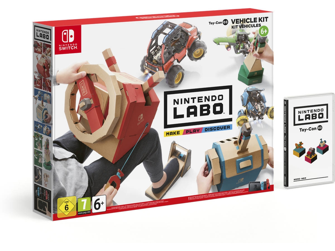 Kit Nintendo Switch Labo Kit de Veículos | Worten.pt