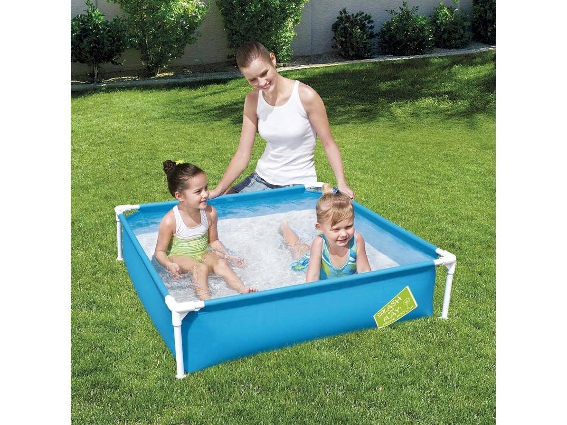 Piscina Infantil Tubular Destacável BESTWAY My First Pool 122x122x30,5 ...