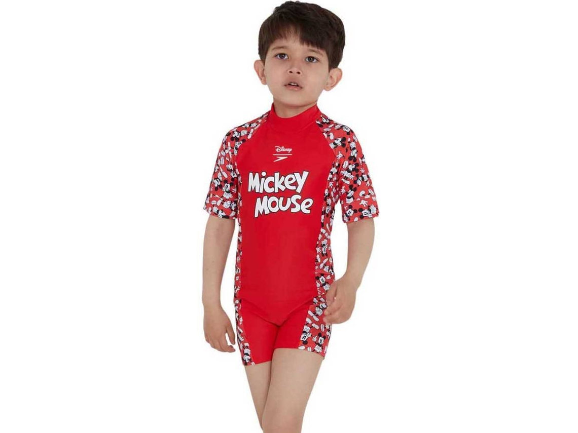 Rash guard Unisexo SPEEDO Disney Mickey Mouse All-in-one Vermelho para ...