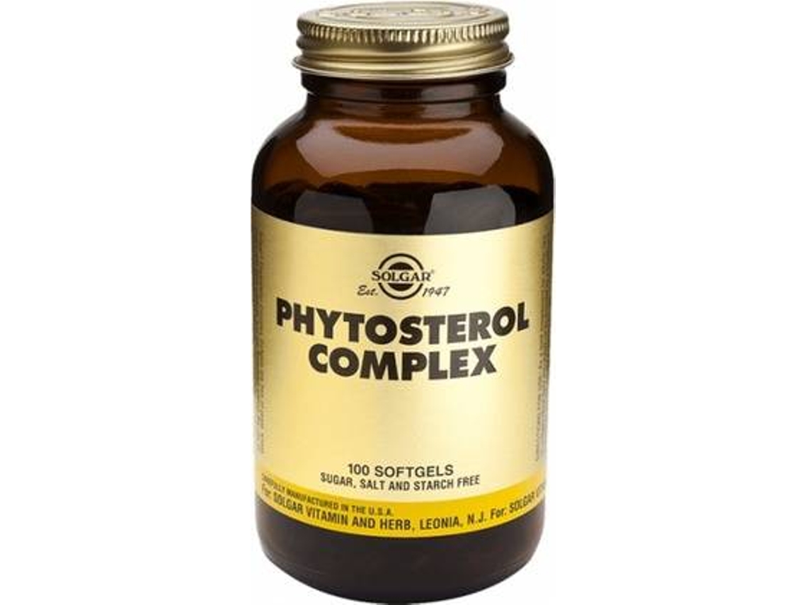 Suplemento Alimentar SOLGAR Complexo De Fitosterol (100 cápsulas ...