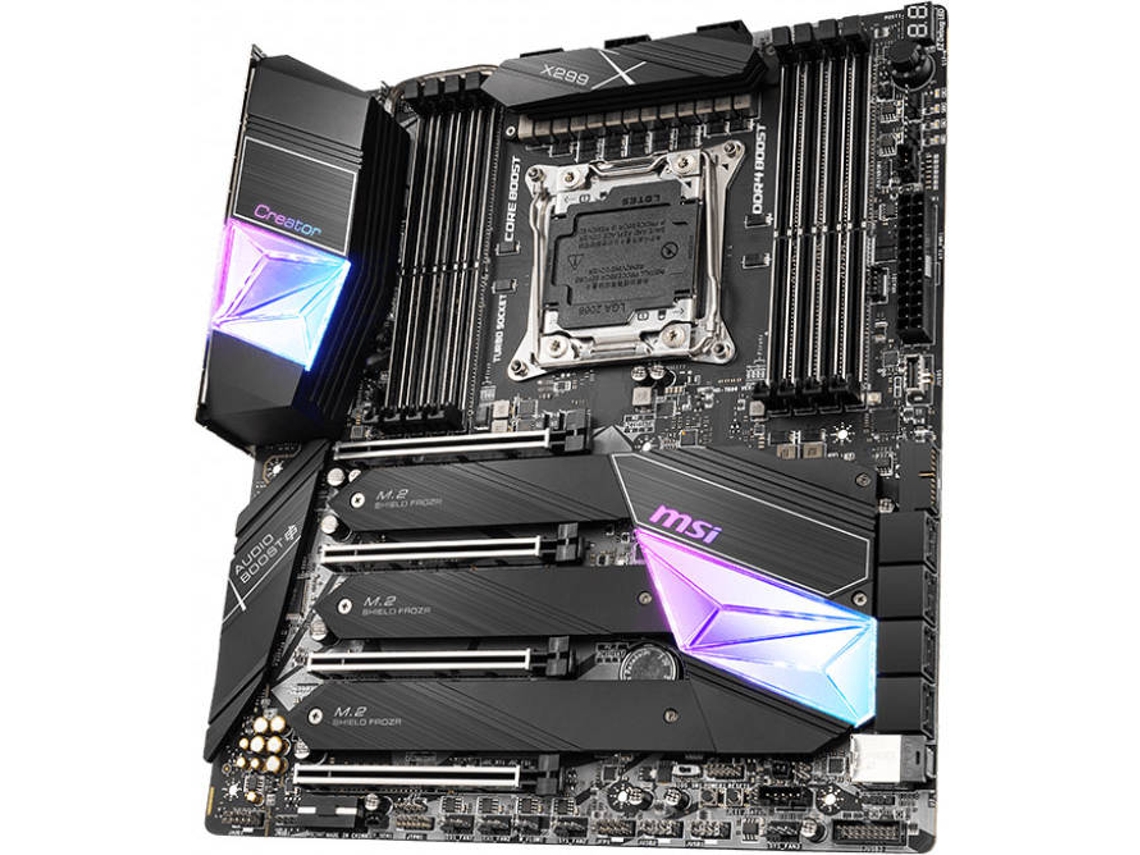 Motherboard MSI Creator X299 (Socket LGA 2066 (Socket R4) - Intel X299 ...