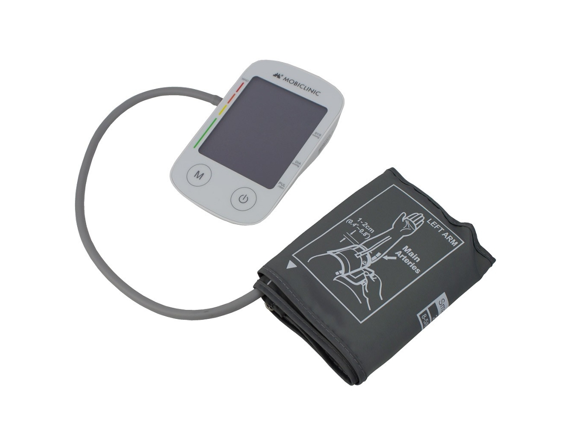 Monitor de Tensão Arterial Automático MOBICLINIC Com Memória Branco Tx ...