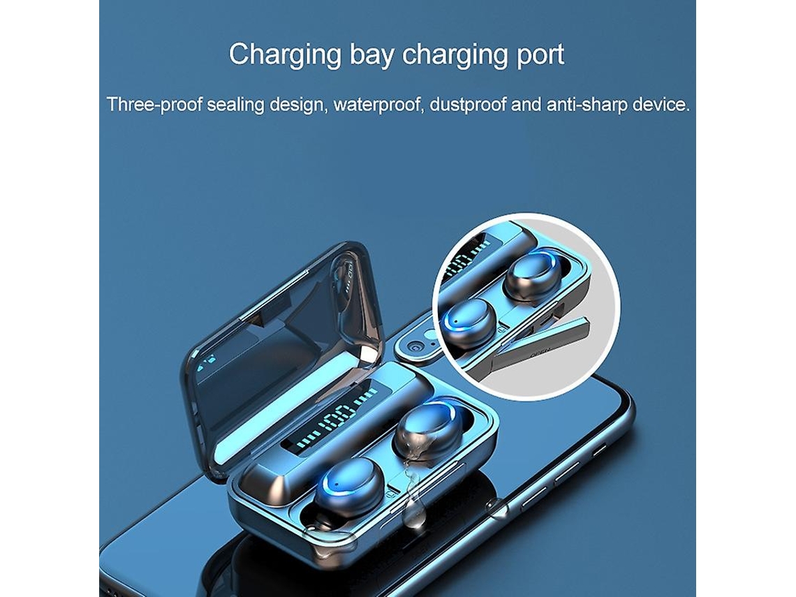 Auriculares Bluetooth True Wireless SUN GOD F9-5 | Worten.pt