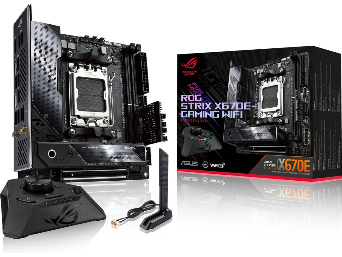 Motherboard ASUS ROG Strix X670E-I Gaming Wifi (Socket AM5 - X670 ...