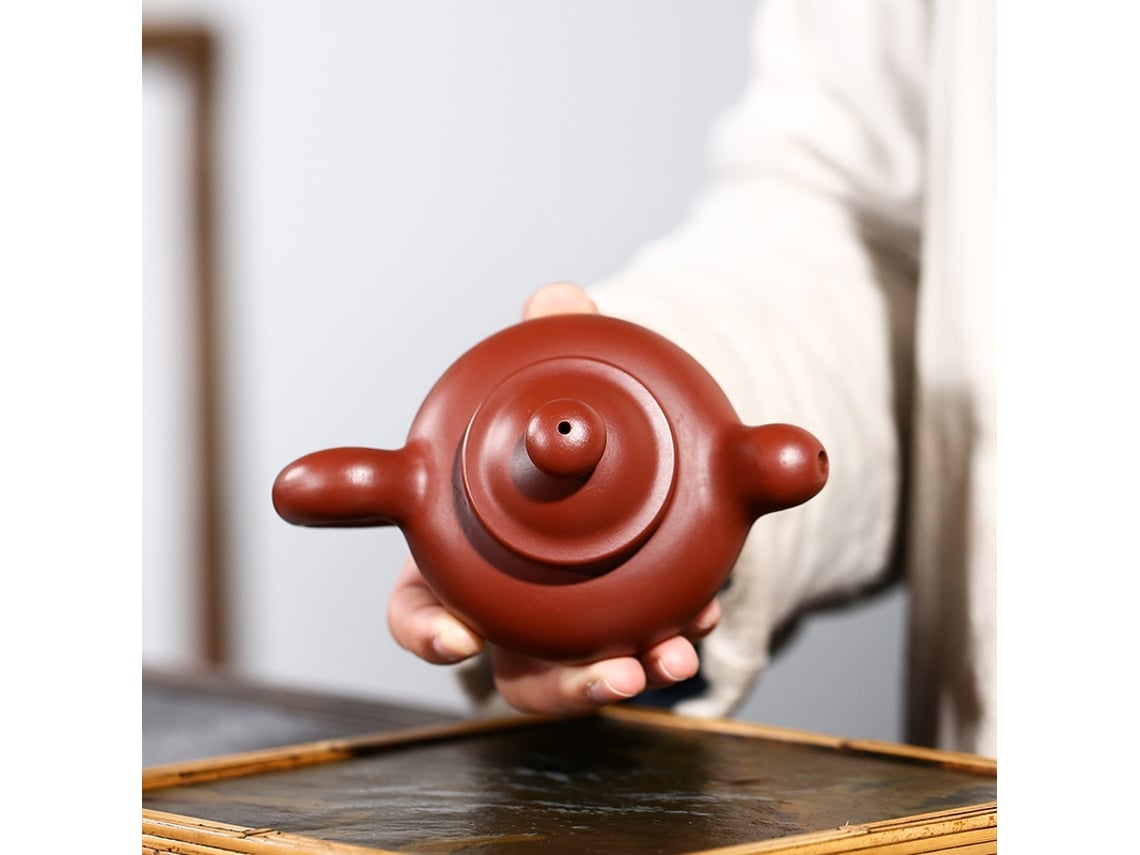 Chaleira XGF Yixing Zisha BelDahongpao Púrpura Barro Roxo Squirrel Famoso Kung Fu Wearware ...