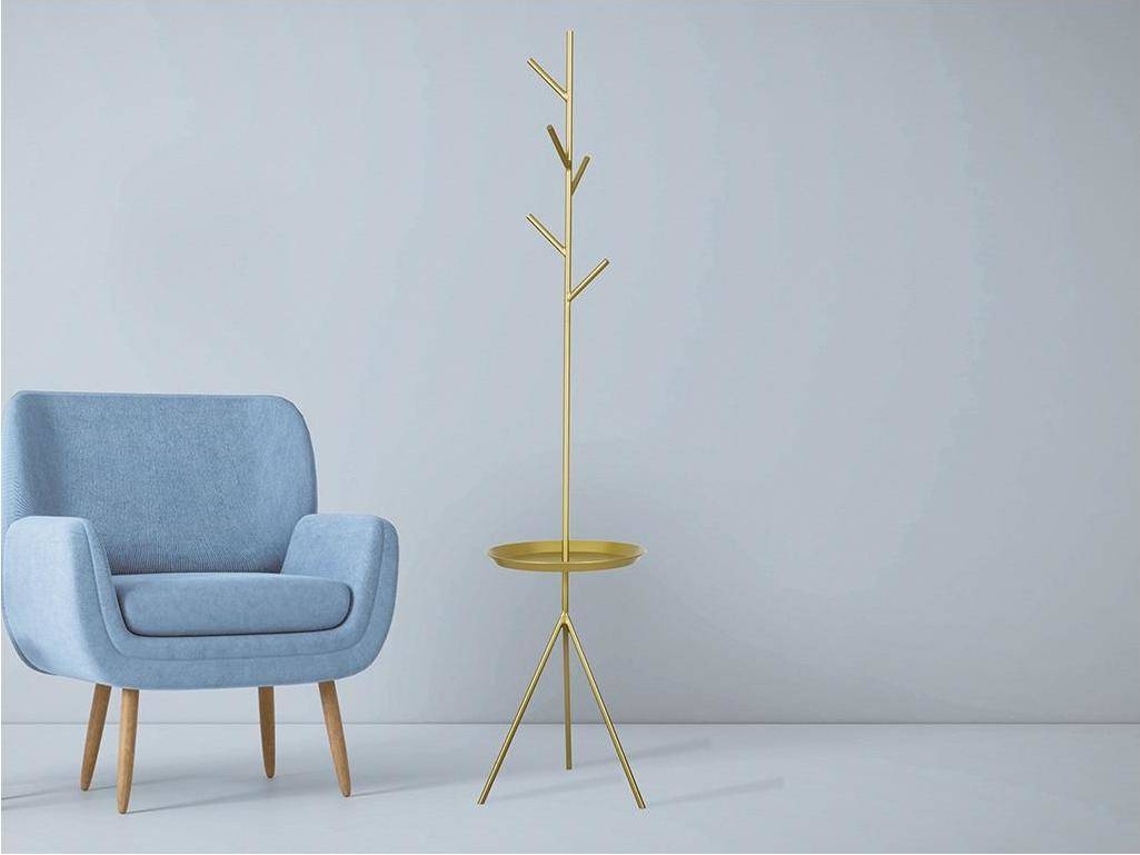 Bengaleiro VENTE-UNIQUE Houla (Dourado - Metal - 38x38x175 cm) | Worten.pt