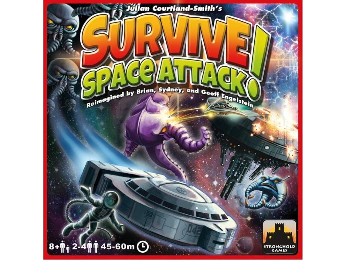 Jogo de Tabuleiro DIVERCENTRO Survive: Space Attack! (Idade Mínima: 8 ...