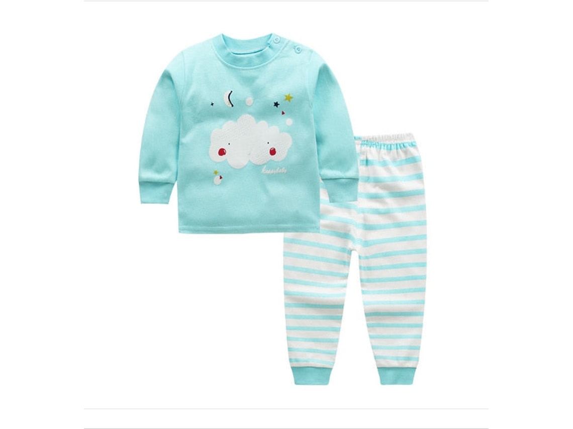 Pijama SLOWMOOSE Crianças Meninos Meninas Desenho Animado Manga ...