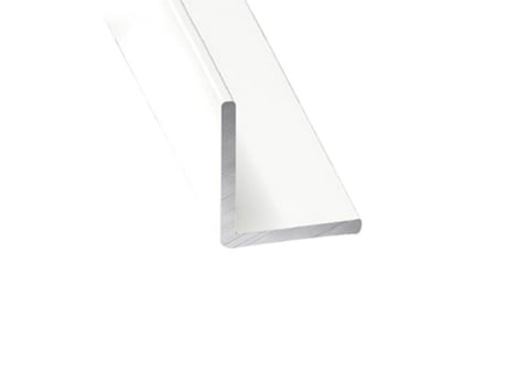 Perfil de Alumínio Branco Angular X3 Unds 2'10M 50/20 mm | Worten.pt