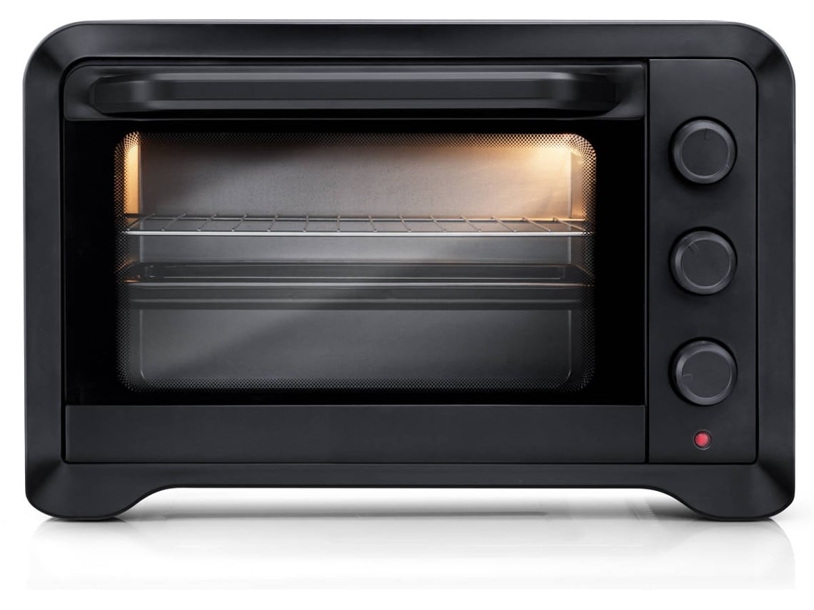 Mini Forno FLAMA 1539FL (60 L - Ventilado - Preto) | Worten.pt