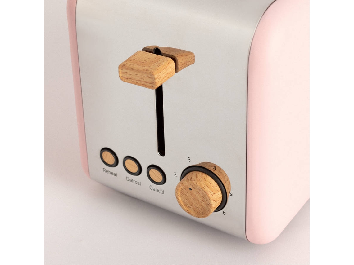 Torradeira CREATE Toast Retro (850 W - Rosa Pastel) | Worten.pt
