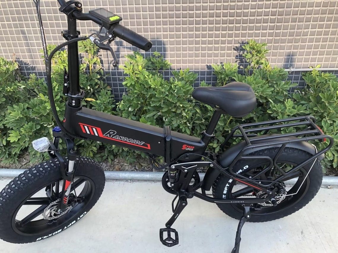 Bicicleta Elétrica RANDRIDE YX20M 20 polegadas 1000W 17A | Worten.pt