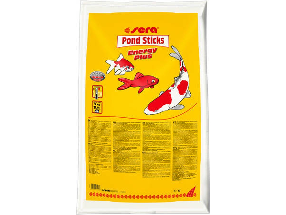 Comida para Peixes SERA Pond Sticks Energy Plus (5 Kg) | Worten.pt