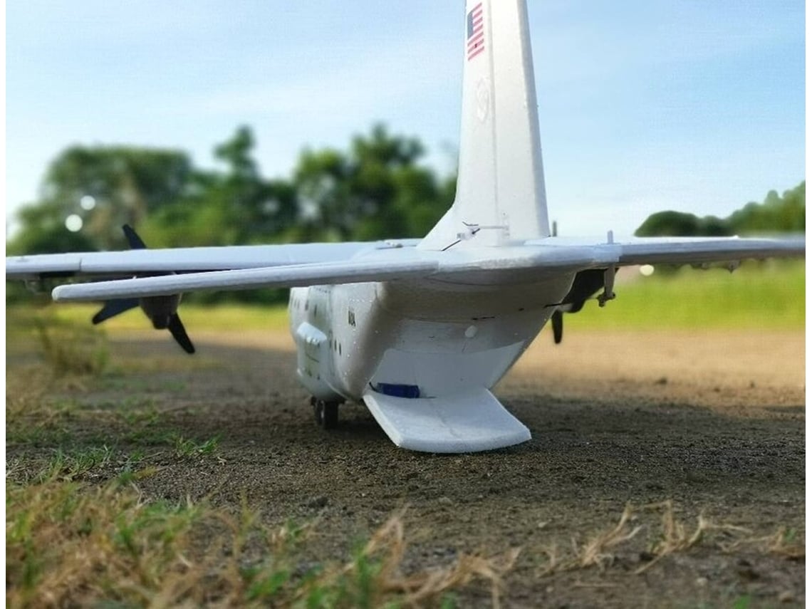 Avião Hobby Brinquedo Rc C-160 C160 Avião a Hélice Epo Kit com Motor ...