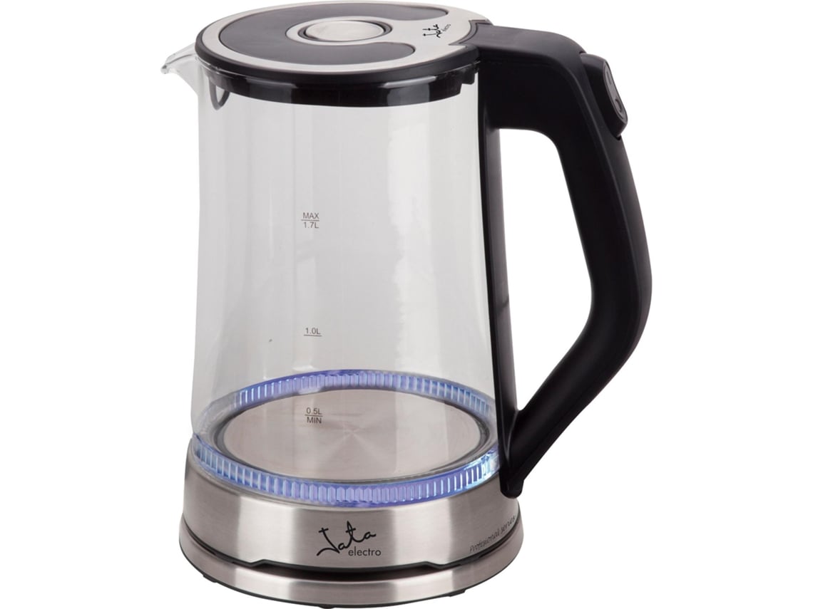 Chaleira elétrica de vidro 1,7L Jata | Worten.pt