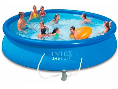 Piscina Redonda Insuflável INTEX 28158 Easy Set (457X84 cm) | Worten.pt