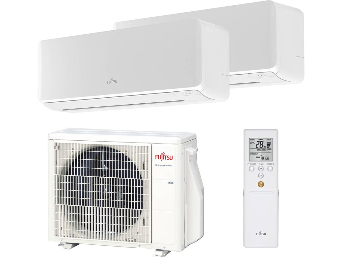 Ar Condicionado FUJITSU ASY3520U11MI-KM (36 m² - 18000 BTU - Branco ...