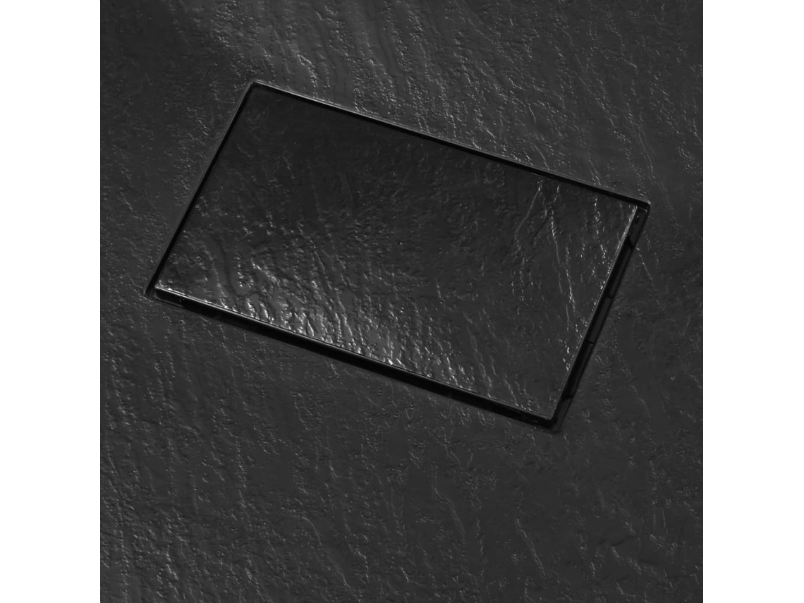 Wc Base de Chuveiro Duche Smc 120X70 Cm Preto | Worten.pt