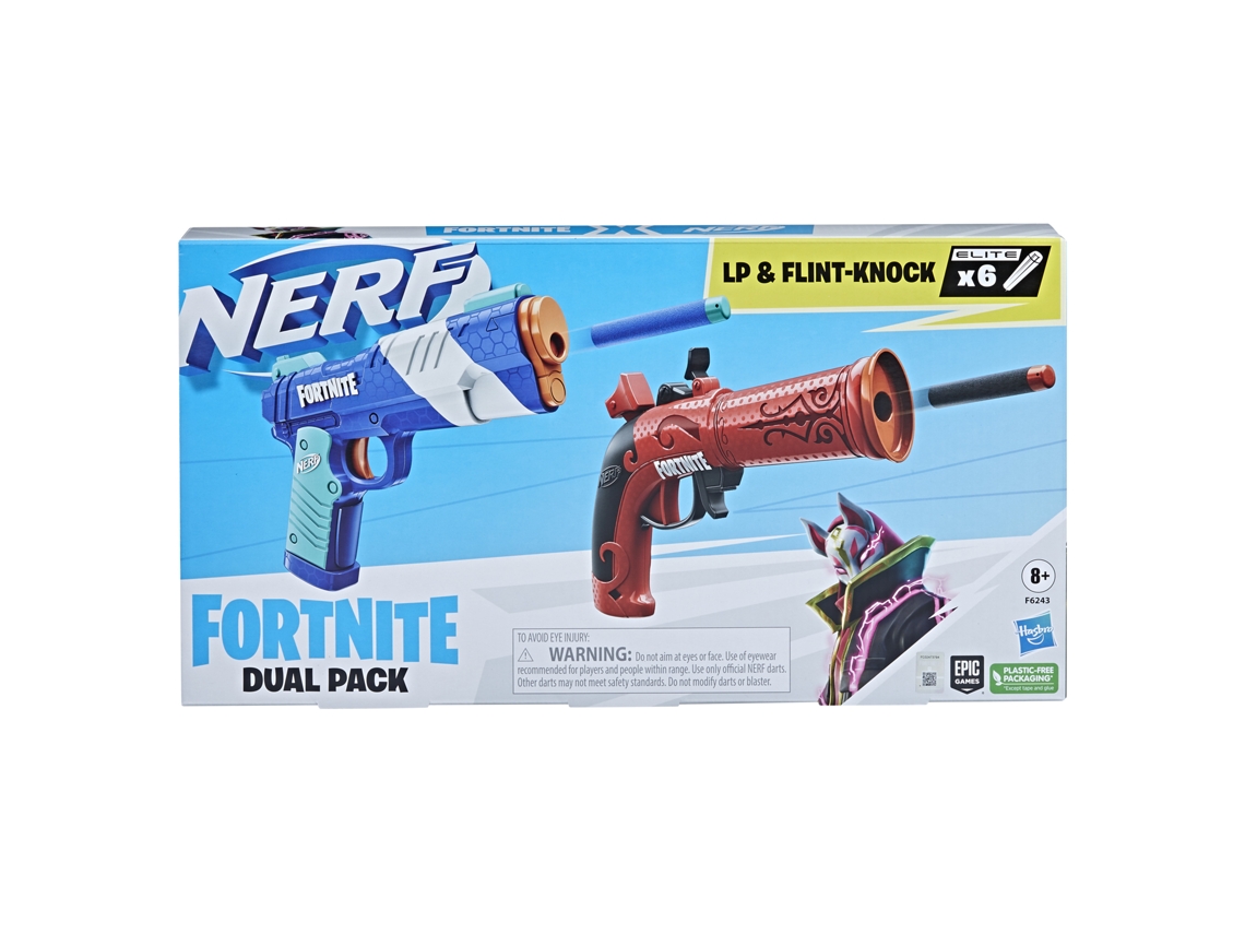 NERF Fortnite Dual Pack (Idade Mínima Recomendada: 8 anos) | Worten.pt