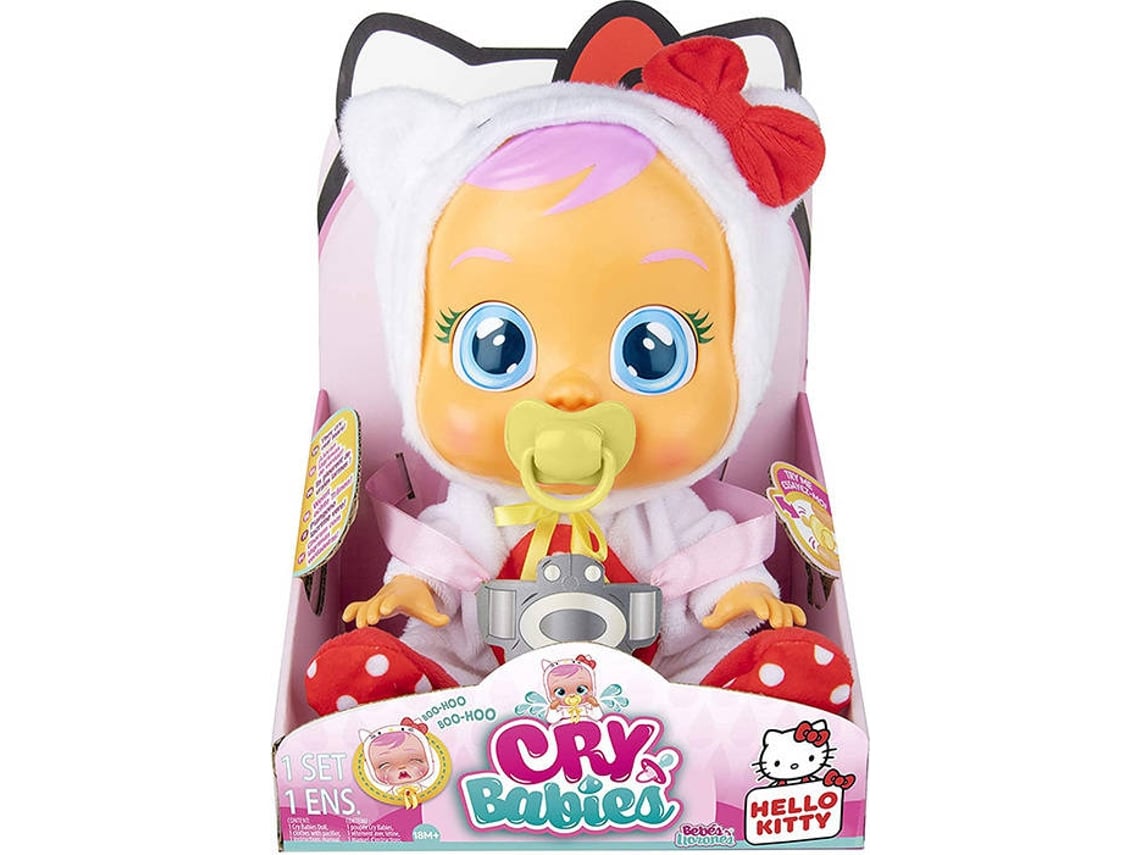 Boneca CRY BABIES Hello Kitty – Bebé Chorão | Worten.pt