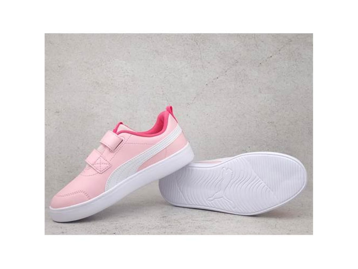 Ténis PUMA Courtflex V2 V Ps (Cor- De- Rosa - Material Sintético - 33 ...