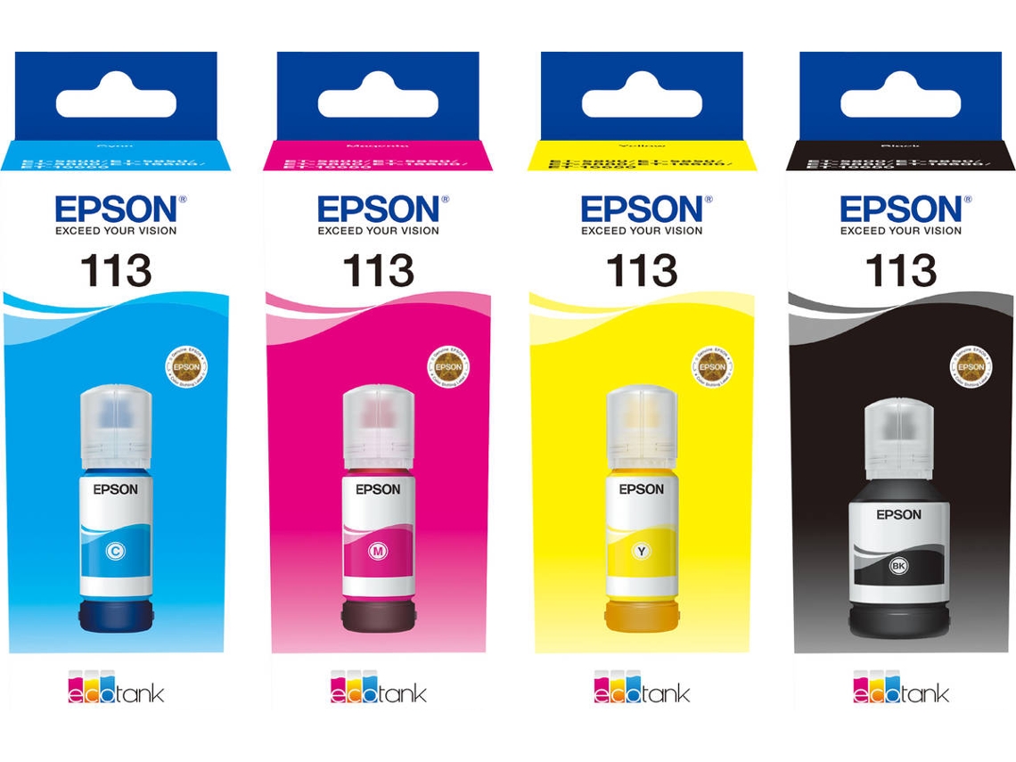 Tinteiro EPSON 113 EcoTank Preto | Worten.pt