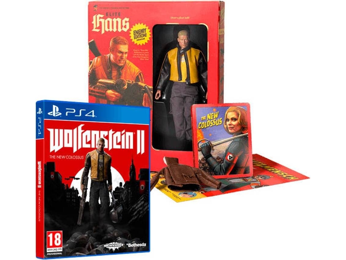 Jogo PS4 Wolfenstein II - The New Colossus (Collector's Edition ...