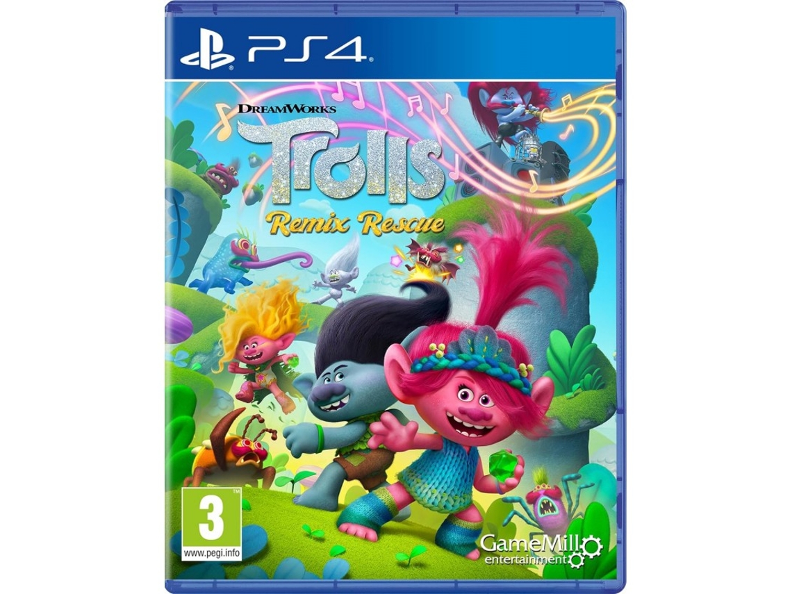 Jogo PS4 Trolls Remix Rescue | Worten.pt