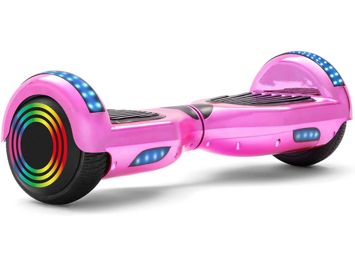 Hoverboard E-RIDES 6.5WF-C-PINK-19 Rosa (Autonomia: 12 km - Velocidade ...