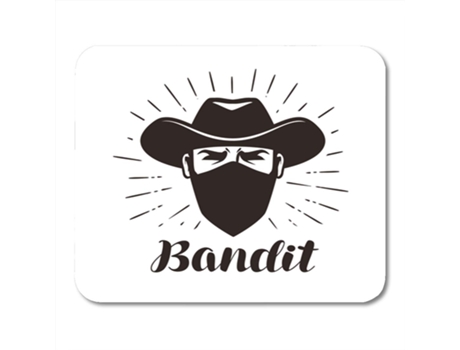 Tapete de Rato ECZJNT Angry Bandit Gangster Etiqueta Retrato Cowboy com ...
